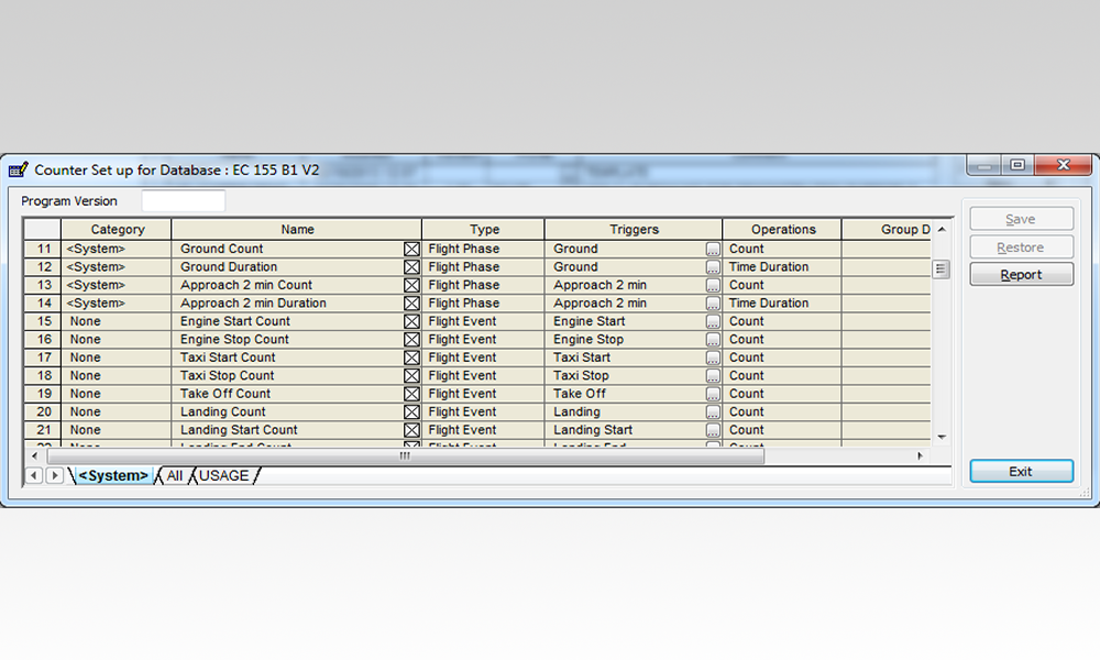 PGS Analysis P/N : 100-0200 | Flight Data Vision